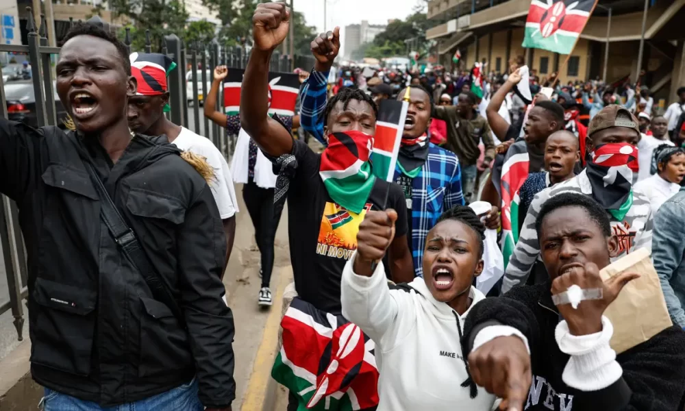 Police in Kenya use tear gas during minor protests in the capital ...